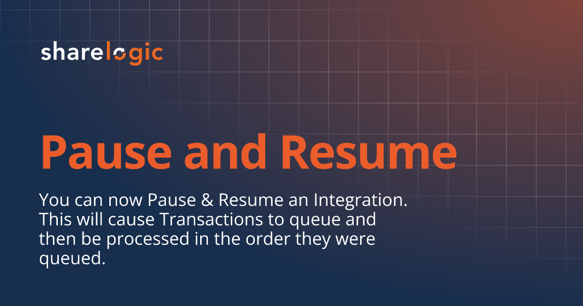 Pause and Resume | Unifi Documentation