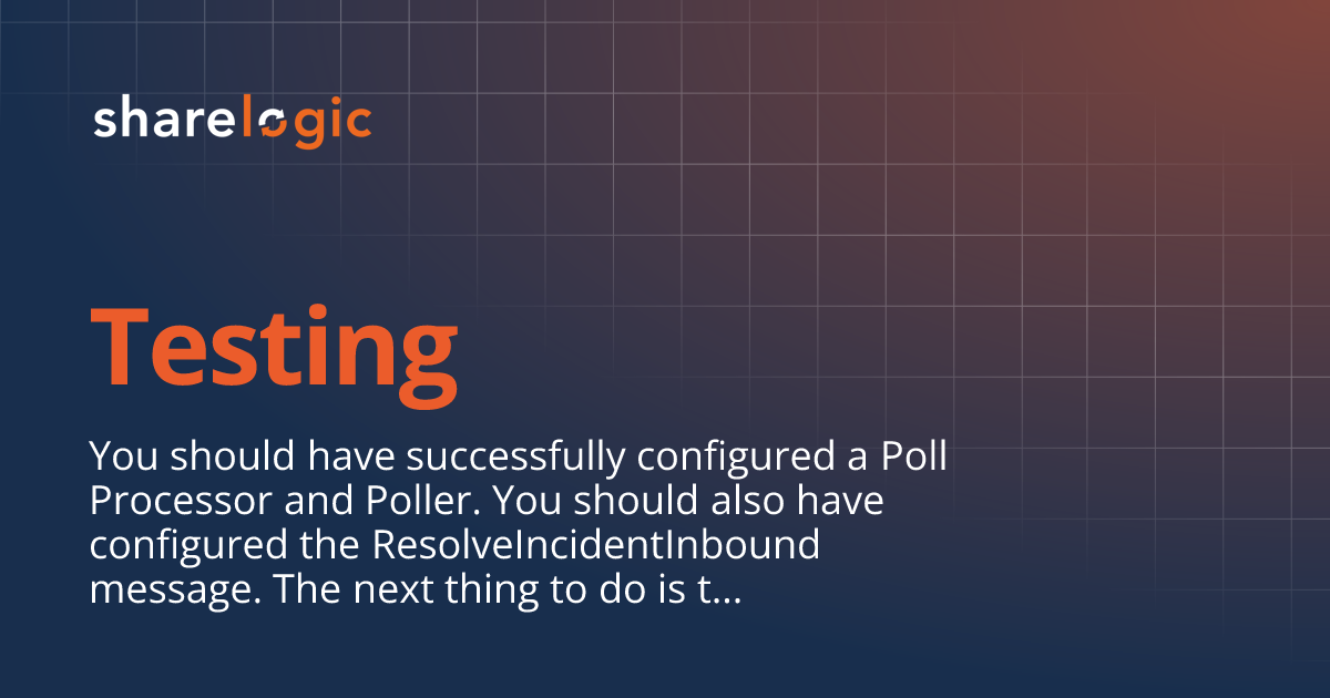 Testing | Unifi Documentation