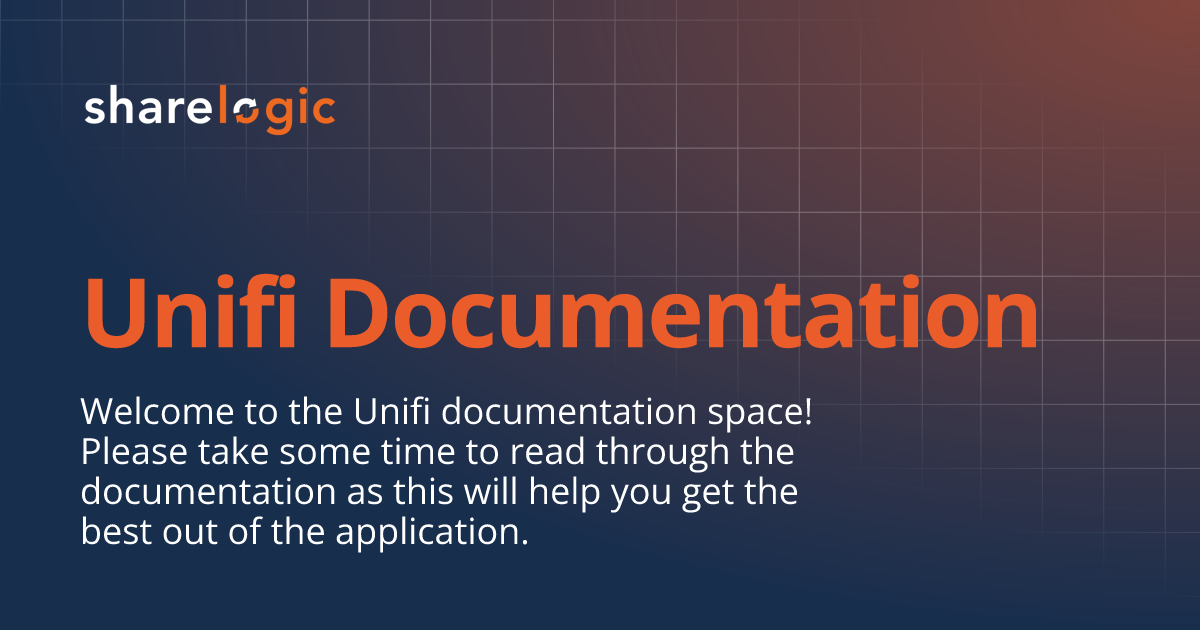 Unifi Documentation | Unifi Documentation