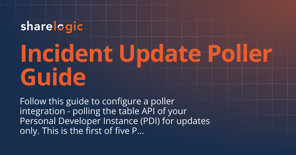 Incident Update Poller Guide | Unifi Documentation