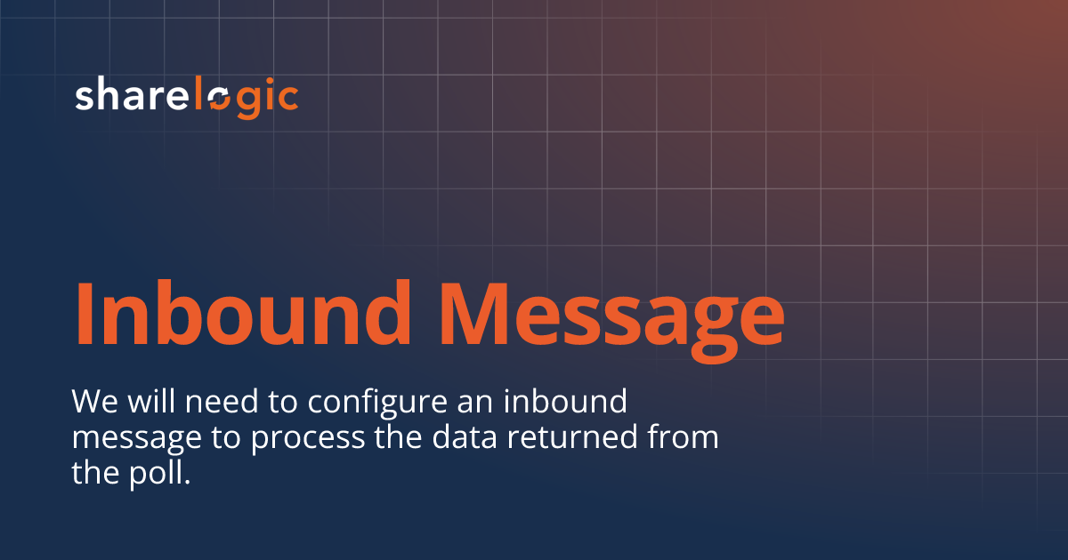 Inbound Message | 4.0 | Unifi Documentation