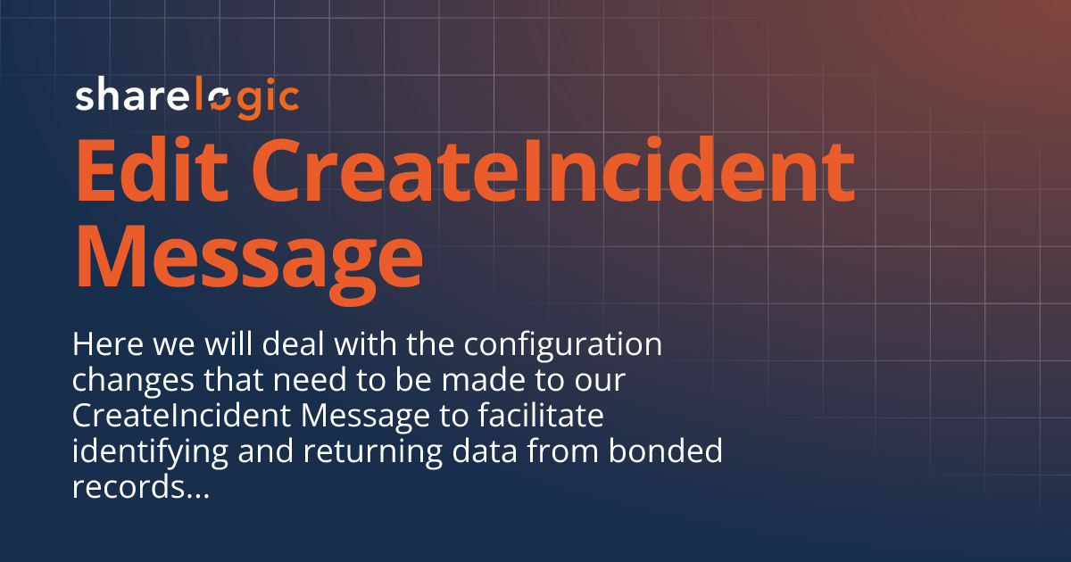 Edit CreateIncident Message | Unifi Documentation