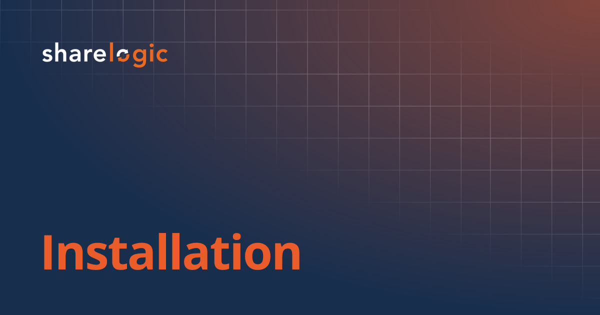 Installation | Unifi Documentation