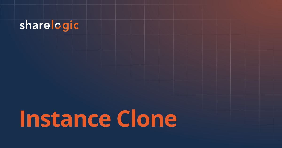 Instance Clone | Unifi Documentation Instance Clone | Unifi Documentation