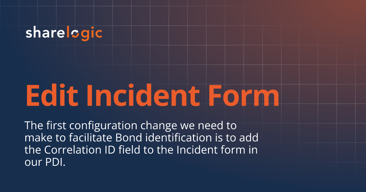 Edit Incident Form | Unifi Documentation