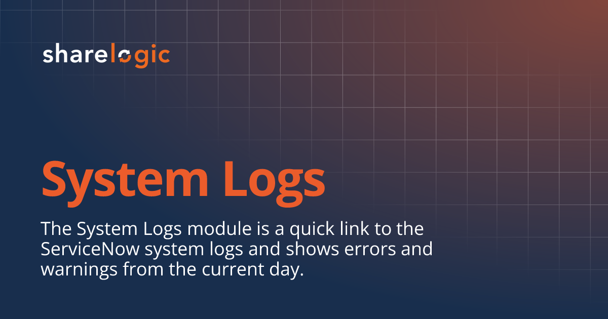 System Logs | Unifi Documentation