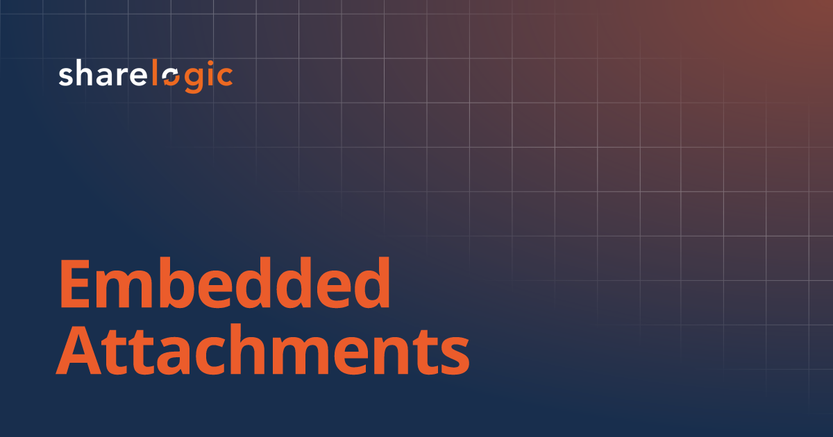 Embedded Attachments | Unifi Documentation